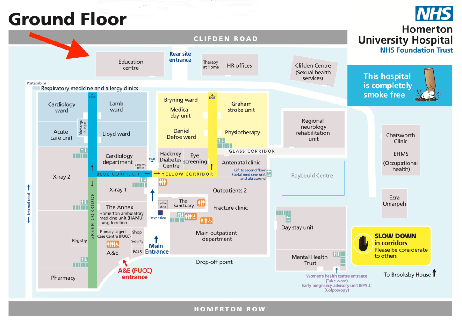 Hospital Guide – Homerton – Gezint